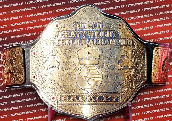 Fully Loaded 80′s Big Gold | Top Rope Belts