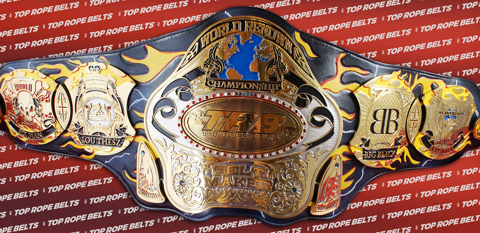 TRB Custom 3D Spinner Belt | Top Rope Belts