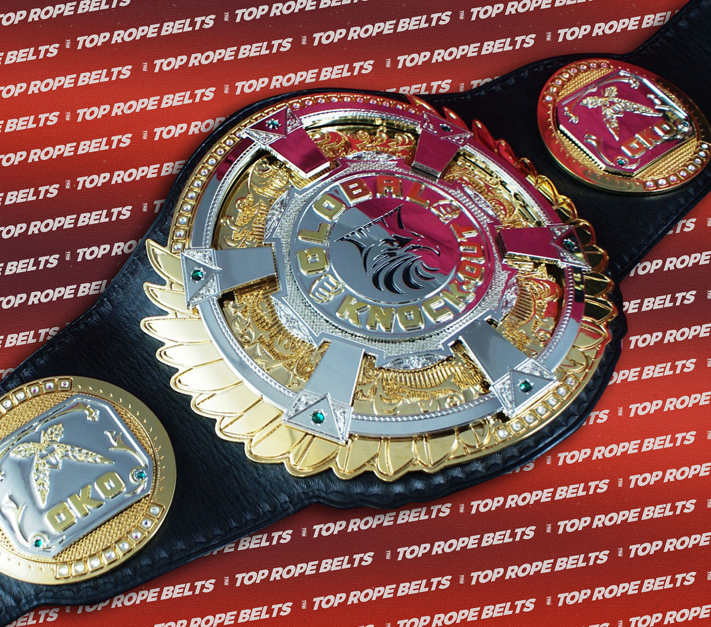 Global Knock Outs MMA Title | Top Rope Belts