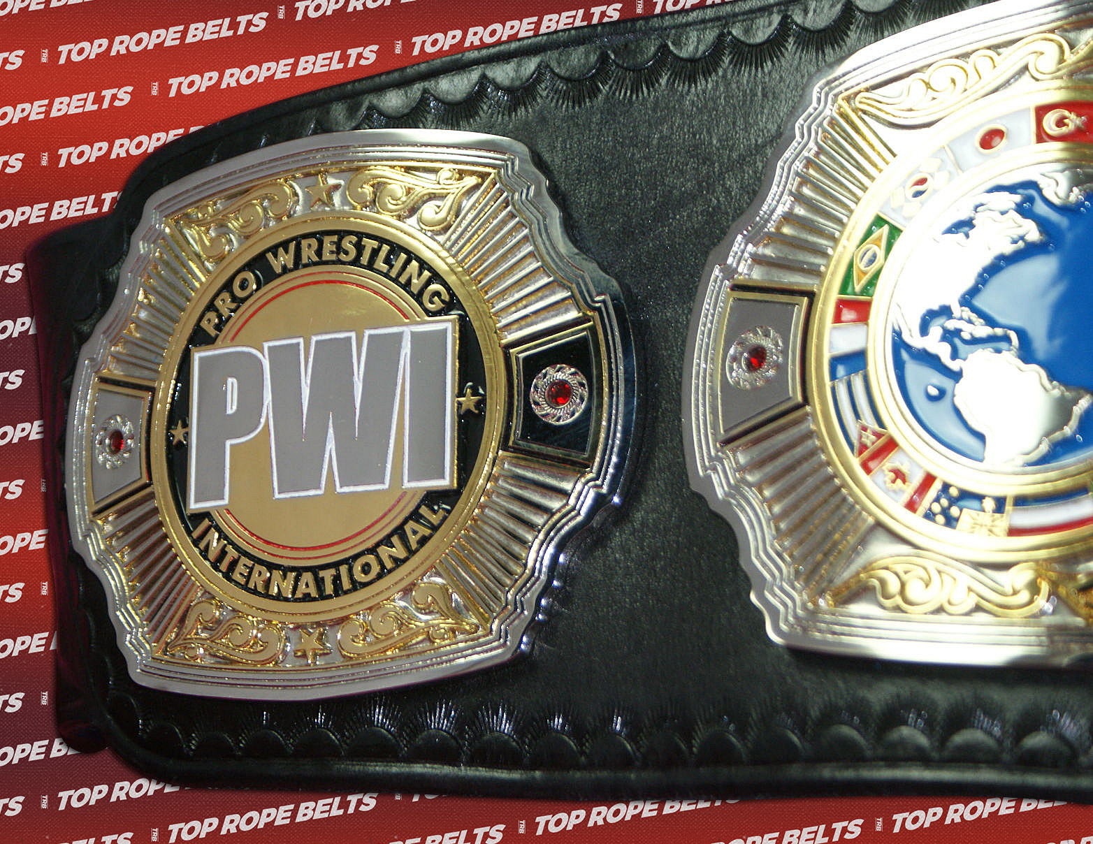PWI Pro Wrestling International Heavyweight Title | Top Rope Belts
