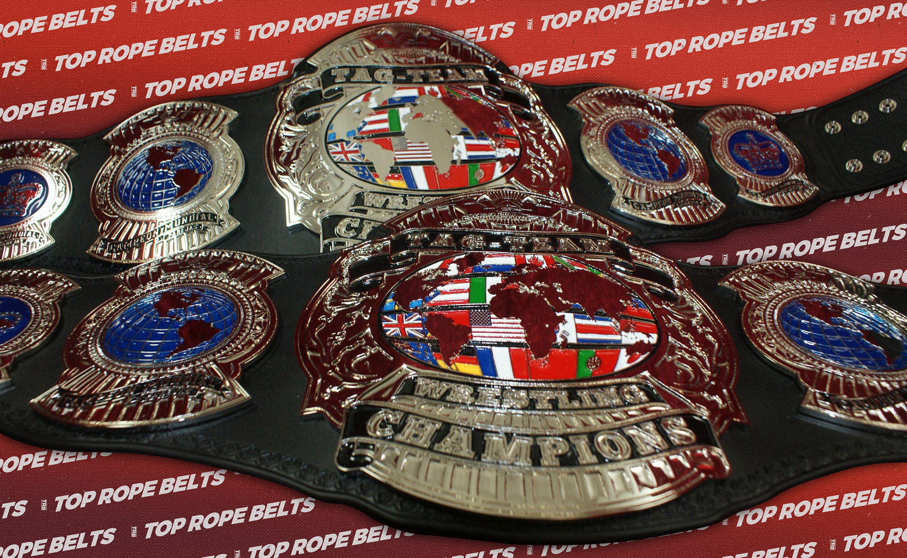 WWC World Wrestling Council Tag Team Titles | Top Rope Belts
