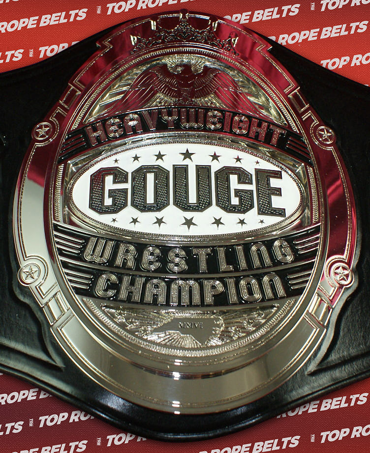Gouge Heavyweight Wrestling Title | Top Rope Belts